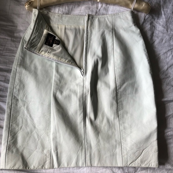 Brynes & Baker | Skirts | Leather Skirt Byrnes Baker | Poshmark